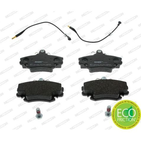 Колодки тормозные дисковые передние для Renault Symbol 1 рестайлинг ...