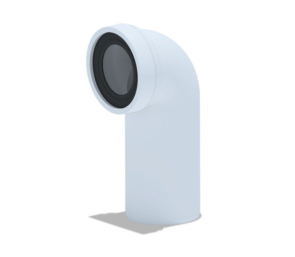 Фановая труба для унитаза АНИ пласт W9220, L169мм, 90*, выход 110мм ...