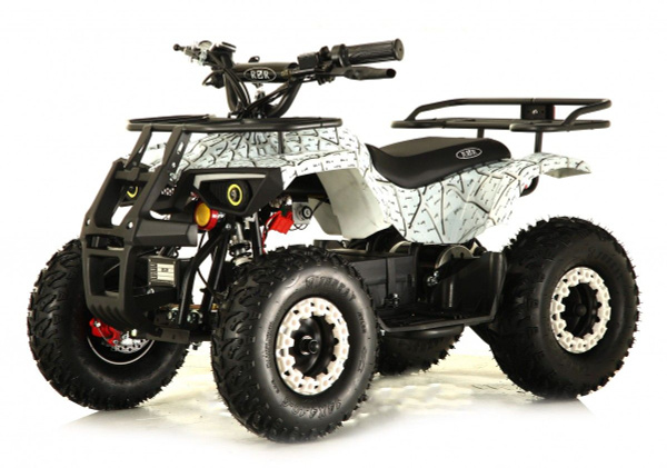 Детский электро квадроцикл TIKI LUX белый Spider 1000W купить на OZON по низкой цене (1624638575)