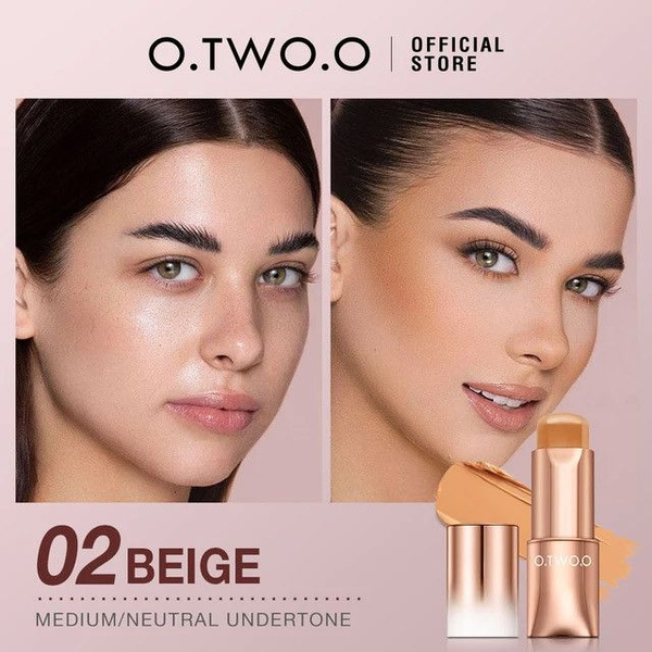 Кремовый скульптор в стике O.TWO.O стойкий тон 02 Beige (бежевый) купить на OZON по низкой цене ...