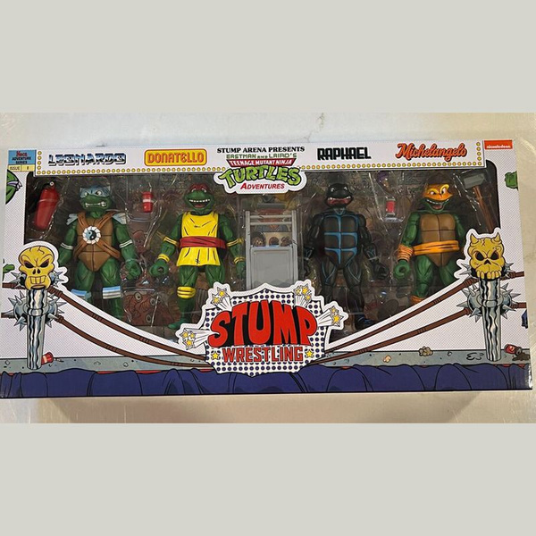 Фигурка NECA54469 Stump wrestling Tmnt борцов, пень, Арена, персенты ...