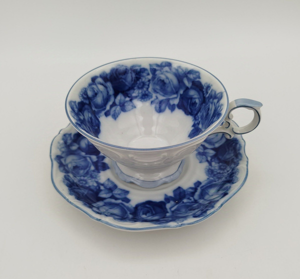 Чайная пара изящной формы, фарфор, деколь, Carl Schumann, Германия, 1918-1929 гг. купить на OZON ...