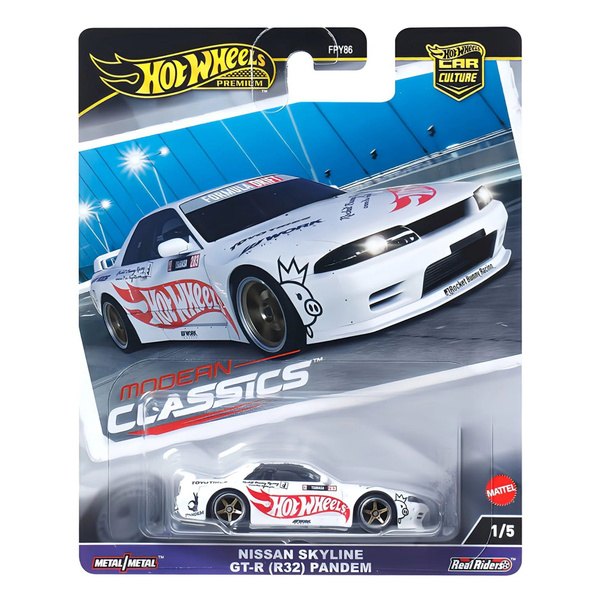 Машинка Mattel Car Culture Premium Modern Classics 5 NISSAN SKYLINE GT-R (R32) PANDEM купить на ...