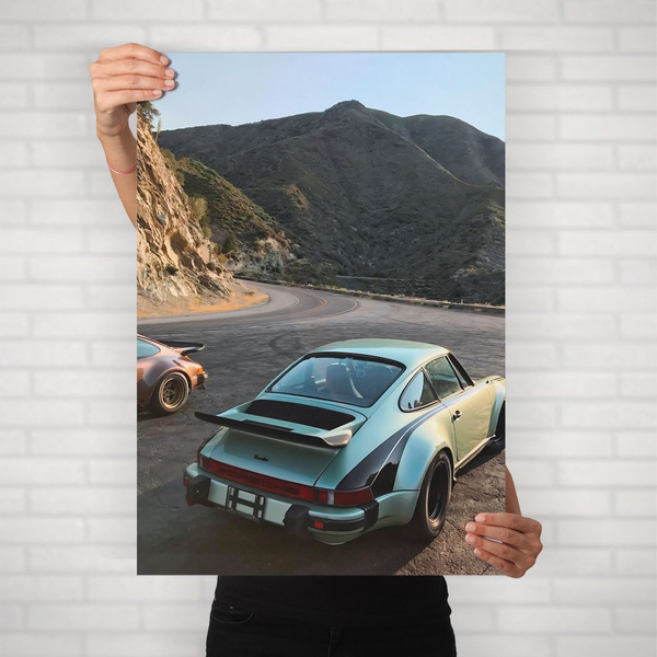 Постер HEAVEN POSTER Люди, Арт Porsche 930 Turbo 3, 84 60 купить c доставкой на OZON по низкой ...