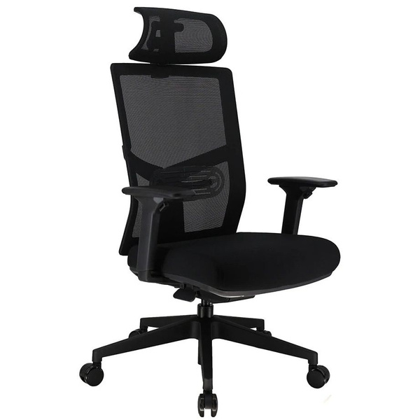 Эргономичное кресло Everprof Fuji - черное (сетка) купить на OZON по ...