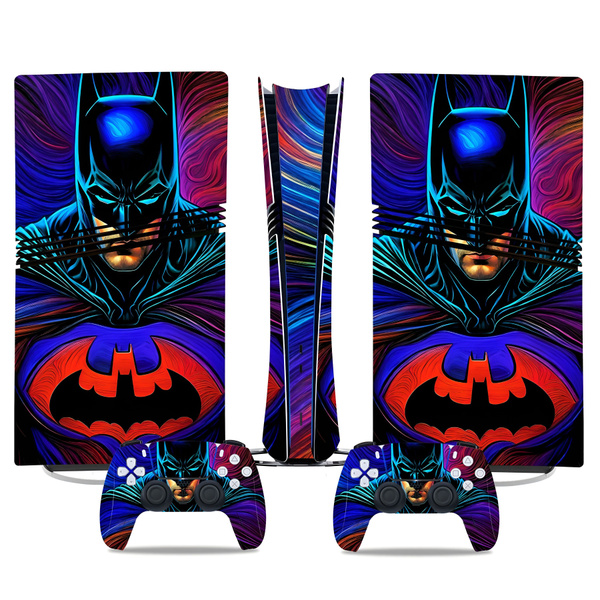 Наклейка PS5 PRO Disk Version "BATMAN" виниловая защитная на игровую ...