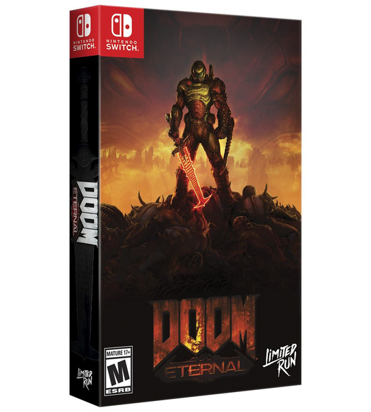Игра DOOM Eternal Steelbook Edition Limited Run Games (LRG) (Nintendo ...