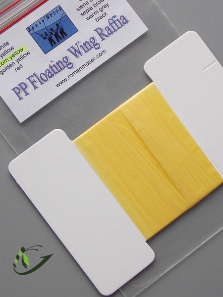 Пленка рафия PP Floating Wing Raffia, цвет Corn Yellow (ROMAN MOSER ...