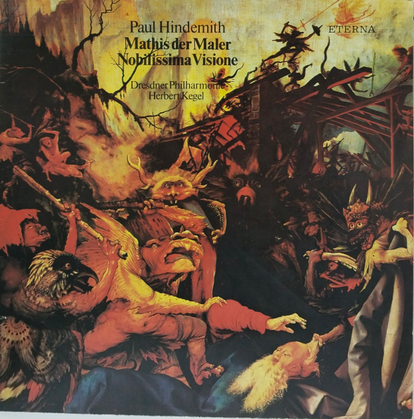 Paul Hindemith, Dresdner Philharmonie Conducted By Herbert Kegel. Mathis Der Maler - Nobilissima ...