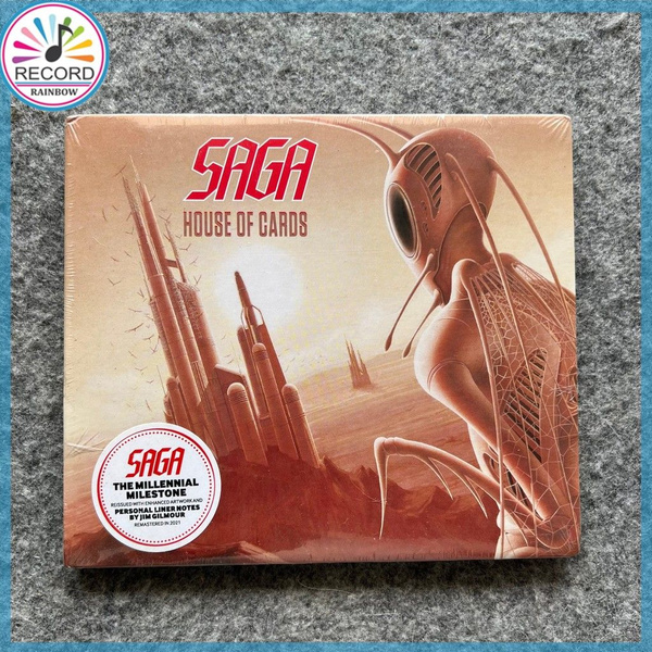 CD Saga House Of Cards CD 1Z04275 запечатанный совершенно новый альбом ...