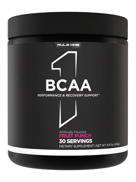 RULE ONE BCAA 240 г БЦАА Со Вкусом Фруктовый Пунш купить на OZON по ...