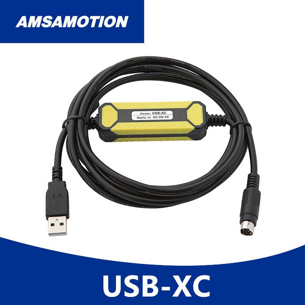 Кабель для программирования USB-XC подходит для ПЛК серии XINJE XC/XD ...