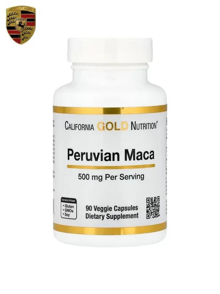 California Gold Nutrition перуанская мака, 500 мг, 90 растительных капсул купить на OZON по ...