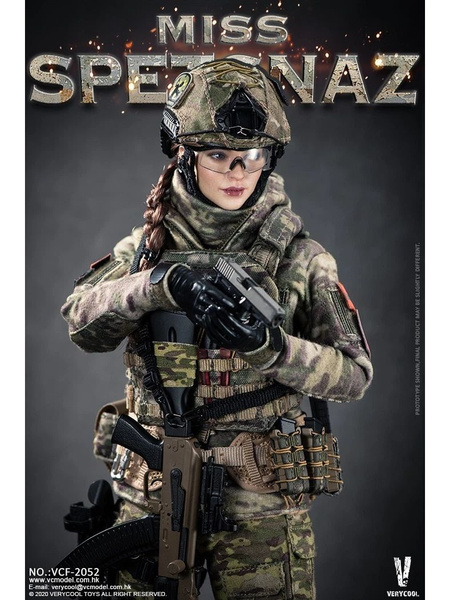 Verycool 1/6 VCF-2052 Miss SPETSNAZ Russian Female Soldier Подвижная ...