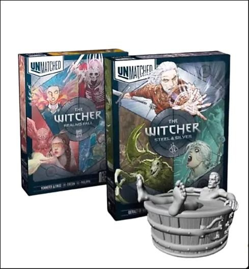 Unmatched: The Witcher Bundle with Foil Cards Английская версия купить ...