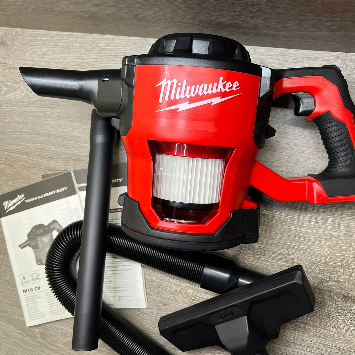 Строительный пылесос Milwaukee M18 CV-0 1.5 л, 18 Вт купить по низкой ...