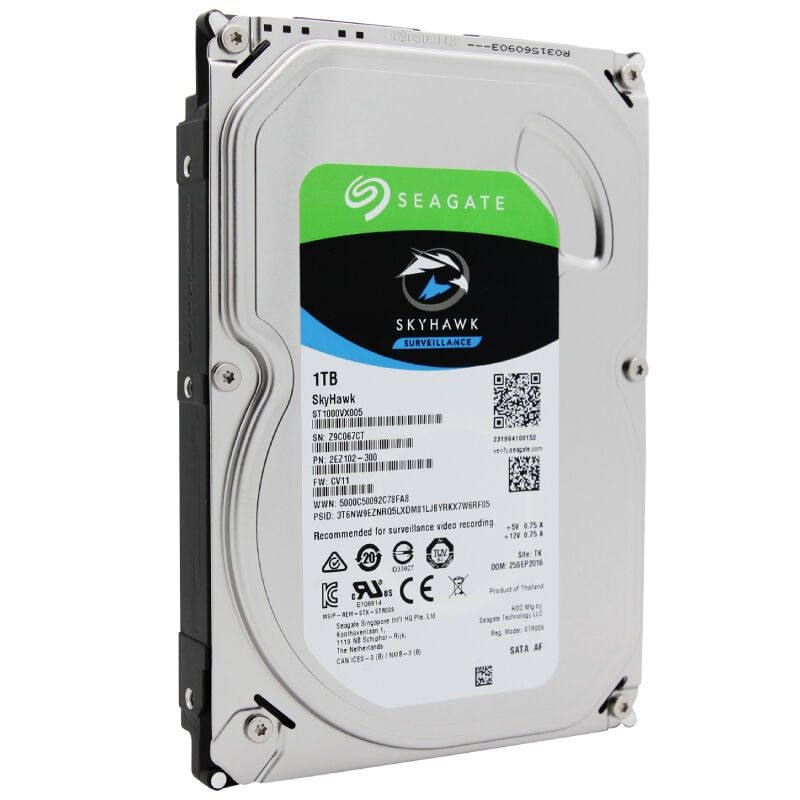 Seagate Skyhawk 1 ТБ (ST1OOOVX005)1tb hdd 3.5'' Внутренний жесткий диск HDD 1 ТБ Внутренний ...