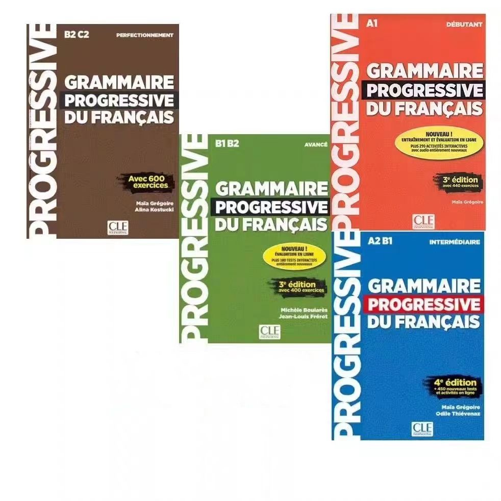 Grammaire progressive du francais 3eme edition Avance Boulares Michele ...