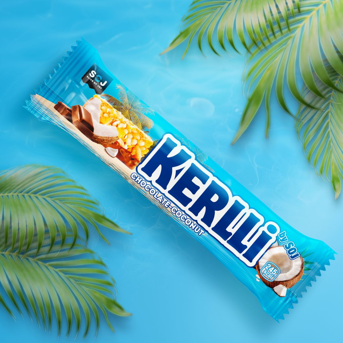 KERLLI Злаковые батончики мюсли "Кокос", 18 шт х 50 гр купить на OZON ...