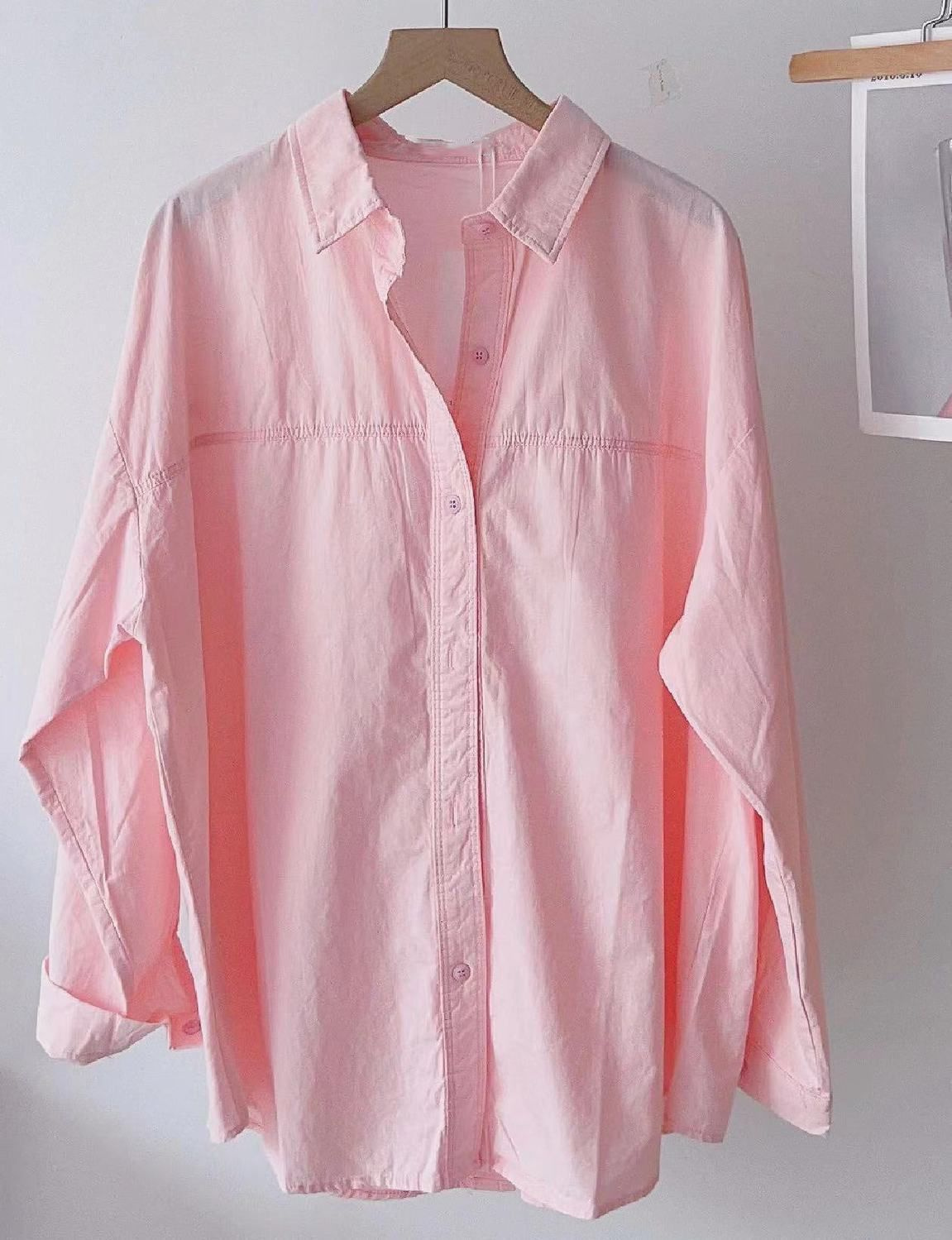 Поло Женский, Мужской розовая гвоздика Длинный, размер 44 ...