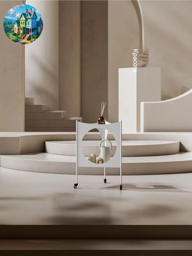 Журнальный стол Q1.02.Журнальный столик из итальянской каменной плиты, круглый журнальный столик ...