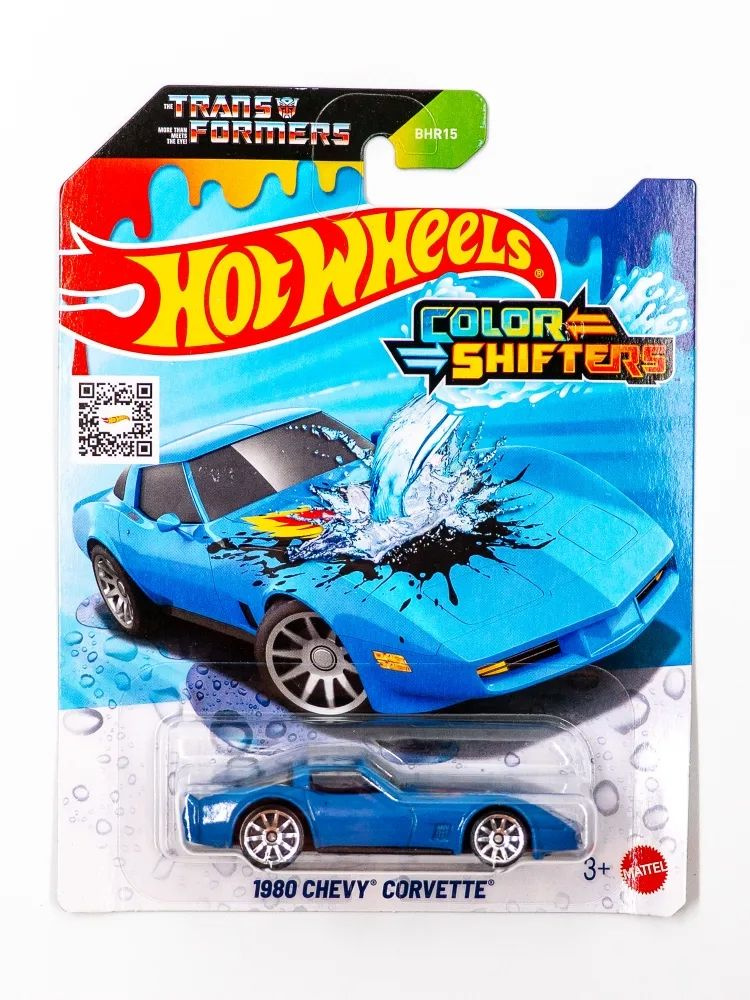 Машинка Hot Wheels COLOR SHIFTERS - 1980 CHEVY CORVETTE металлическая ...