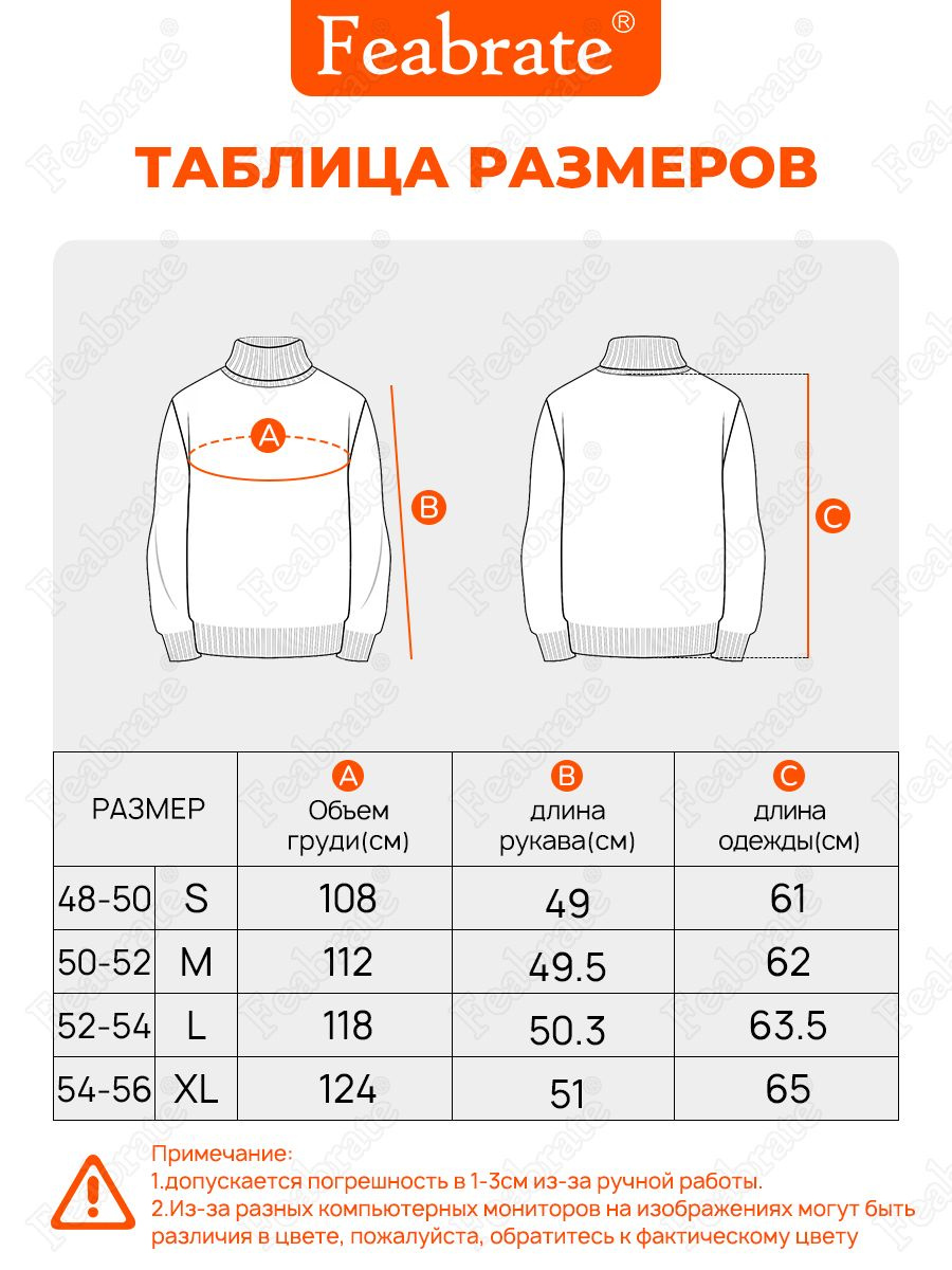 Свитер Женский Feabrate синий Трикотаж, размер 54, 56 Без застежки полуприталенный Длинный ...