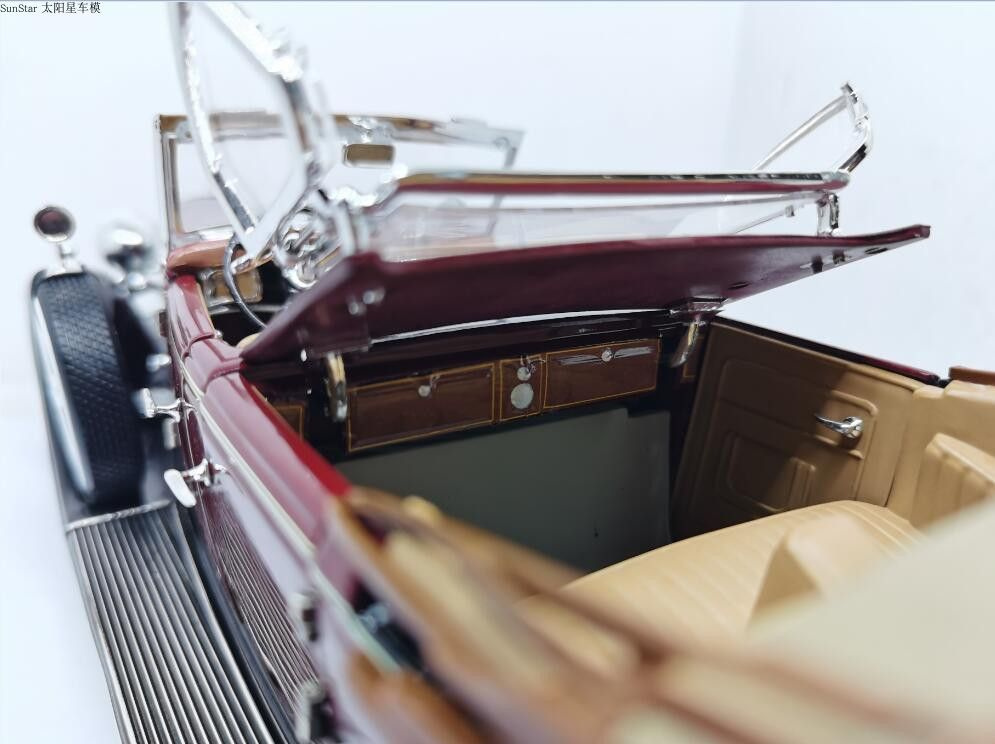 Sun Star 1:18 Литая модель автомобиля 1932 Ford Lincoln KB Vintage Car 6164 купить на OZON по ...