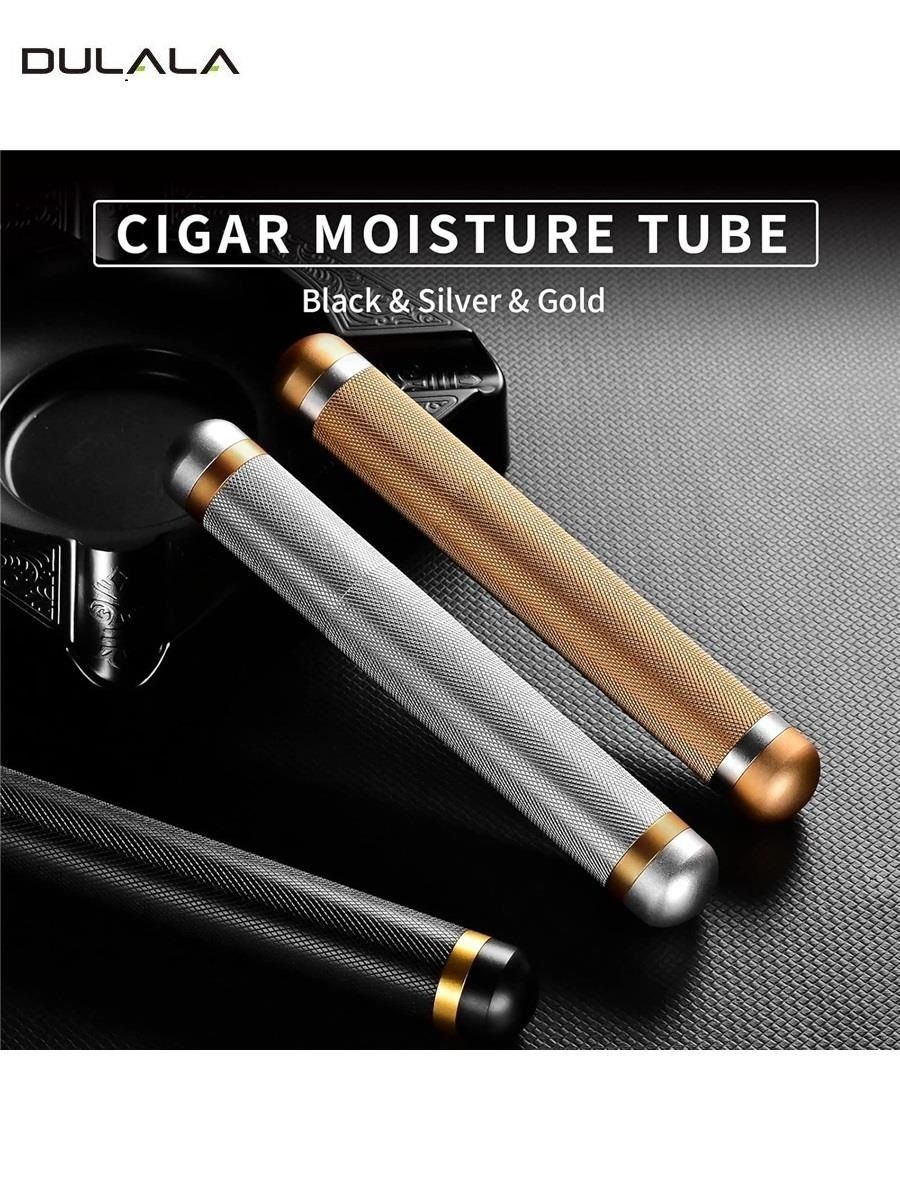 DOULALA Трубка Для Сигар, Алюминиевый Дорожный Футляр Для Одной Сигары купить на OZON по низкой ...
