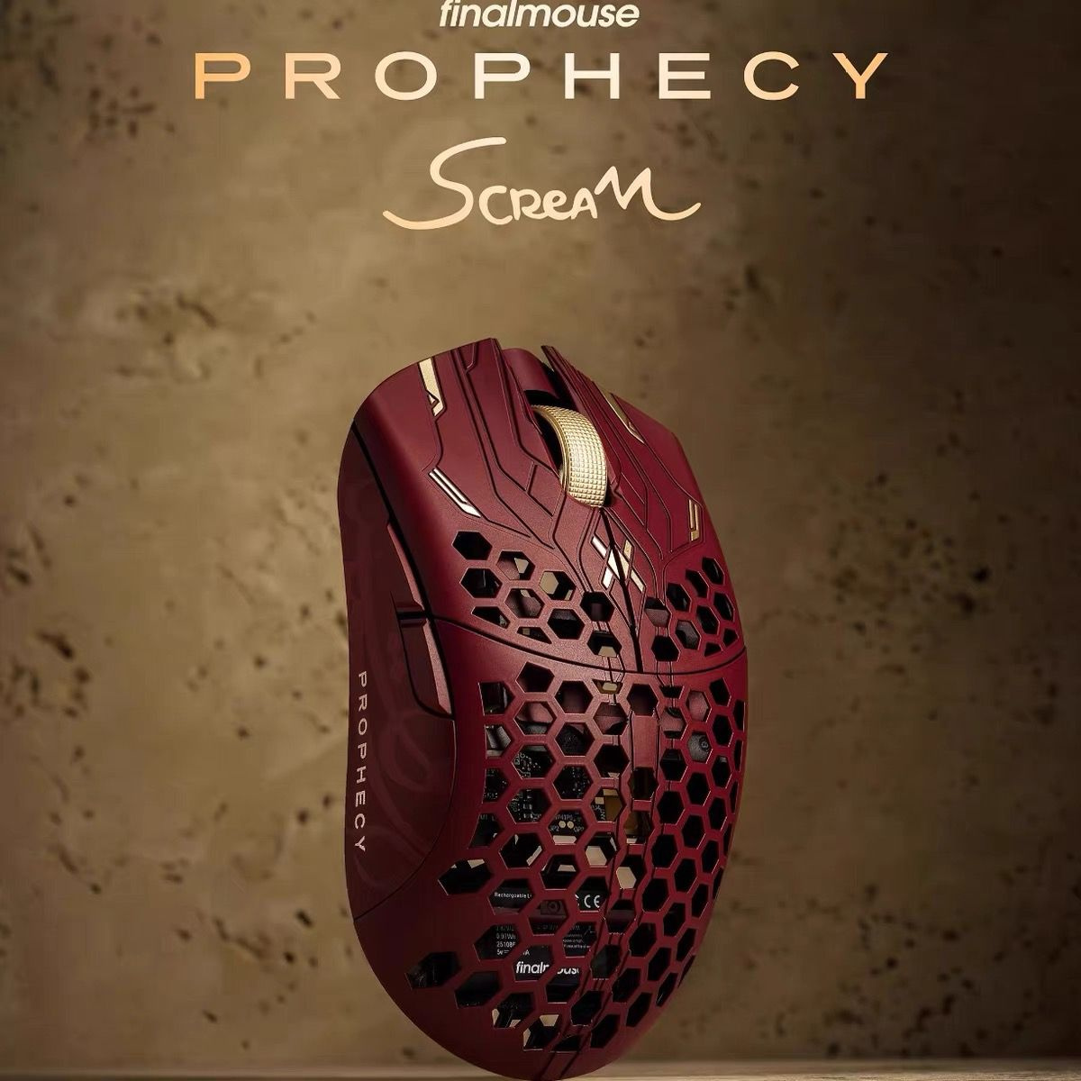 Игровая мышь беспроводная беспроводная Finalmouse ULX Prophecy , белый ...