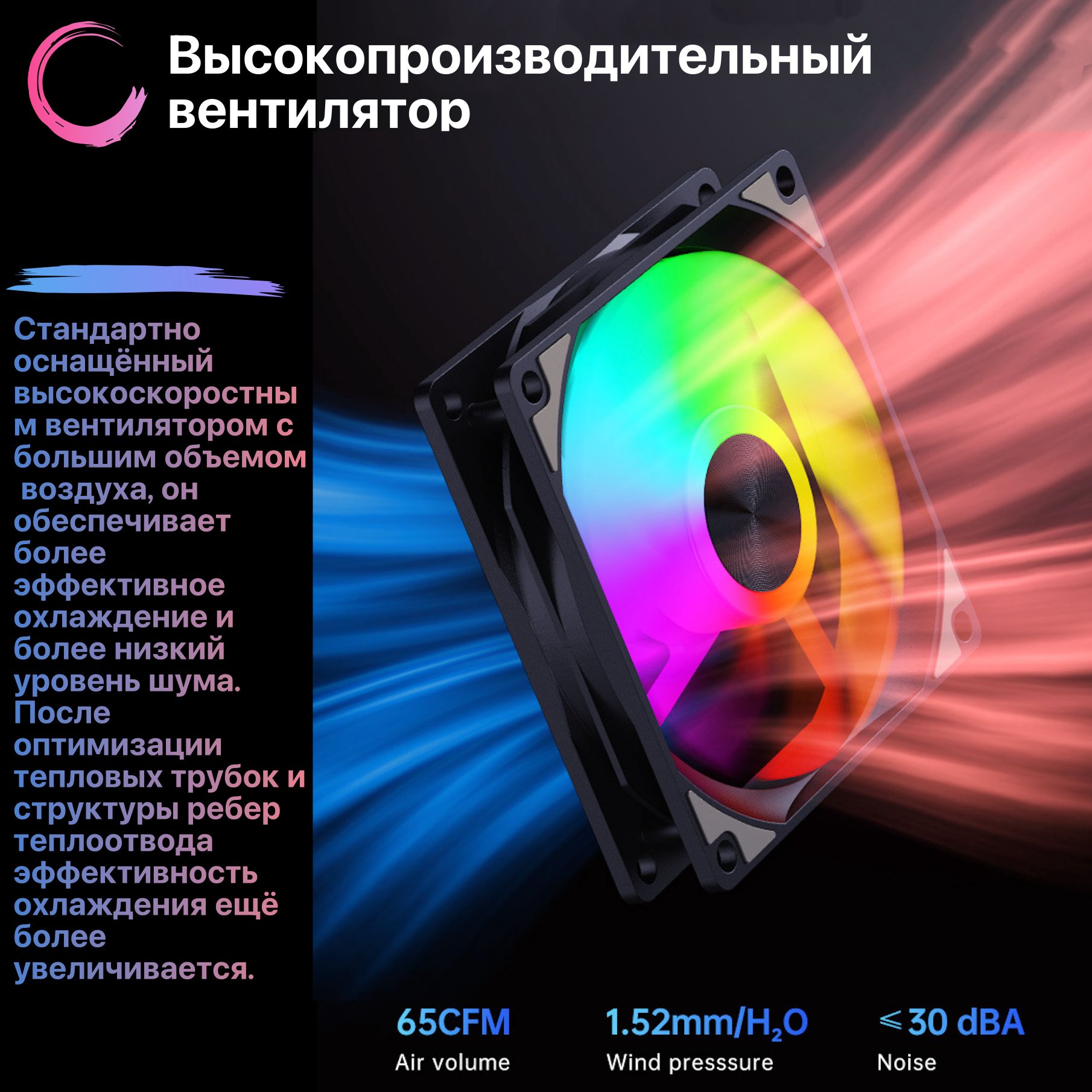 Кулер процессора компьютера,MT880,Двойной вентилятор,8 Тепловых трубок ...