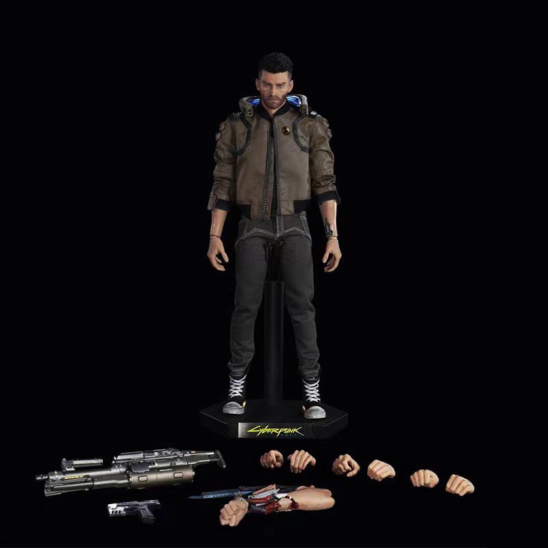 GoodSmile GSC figma Cyberpunk 2077 V мужчина умеет обращаться с клинком ...