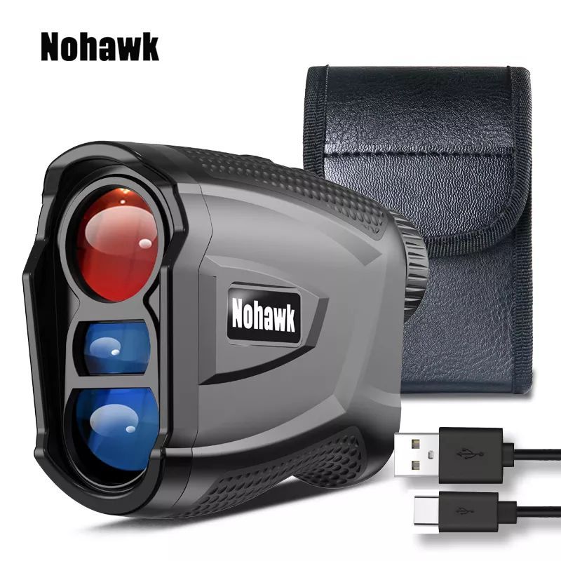 NOHAWK Многофункциональный лазерный дальномер 1000 м Телескоп для охоты ...