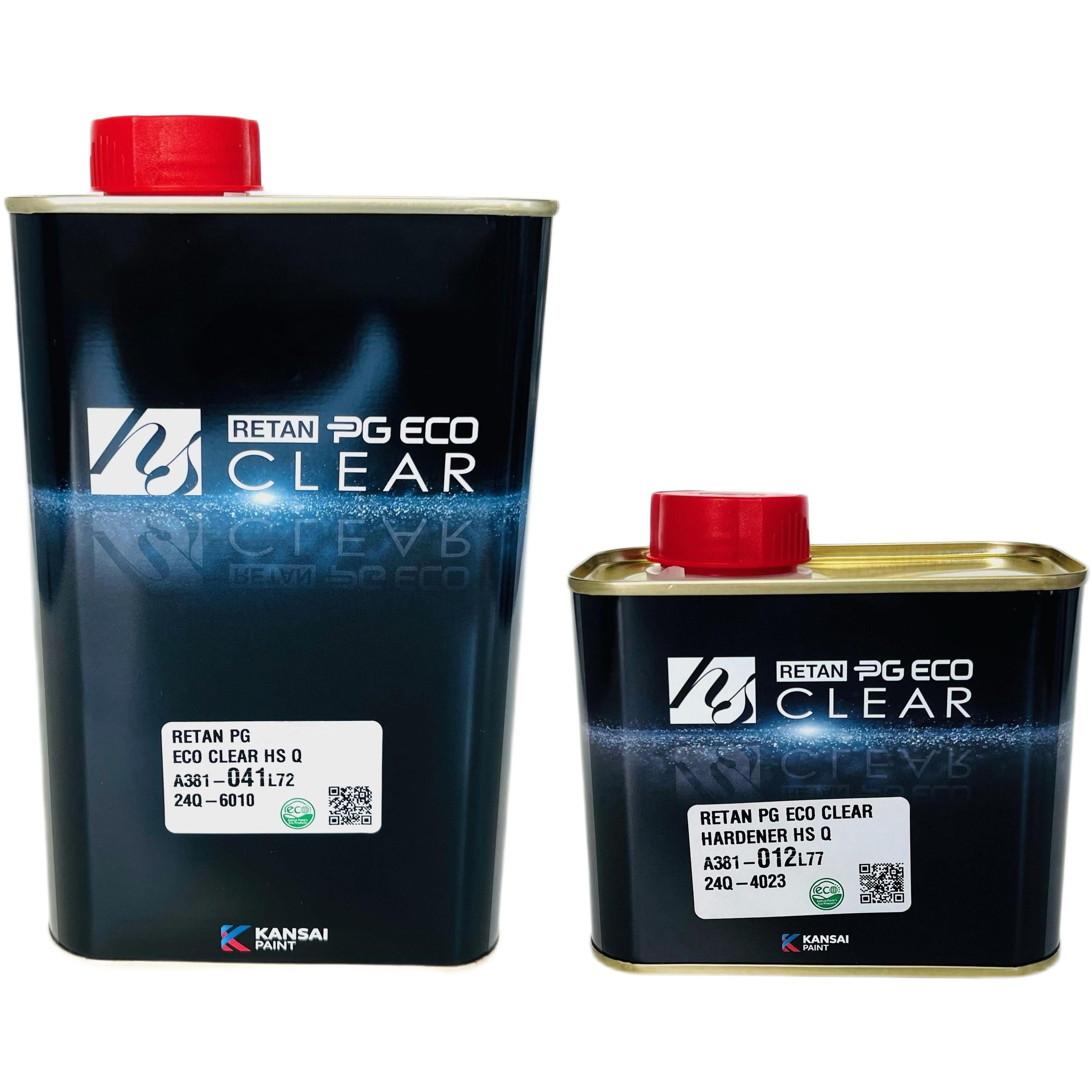 Автомобильный лак 2:1 KANSAI RETAN PG ECO HS CLEAR Q 1л. + 0.5 л ...