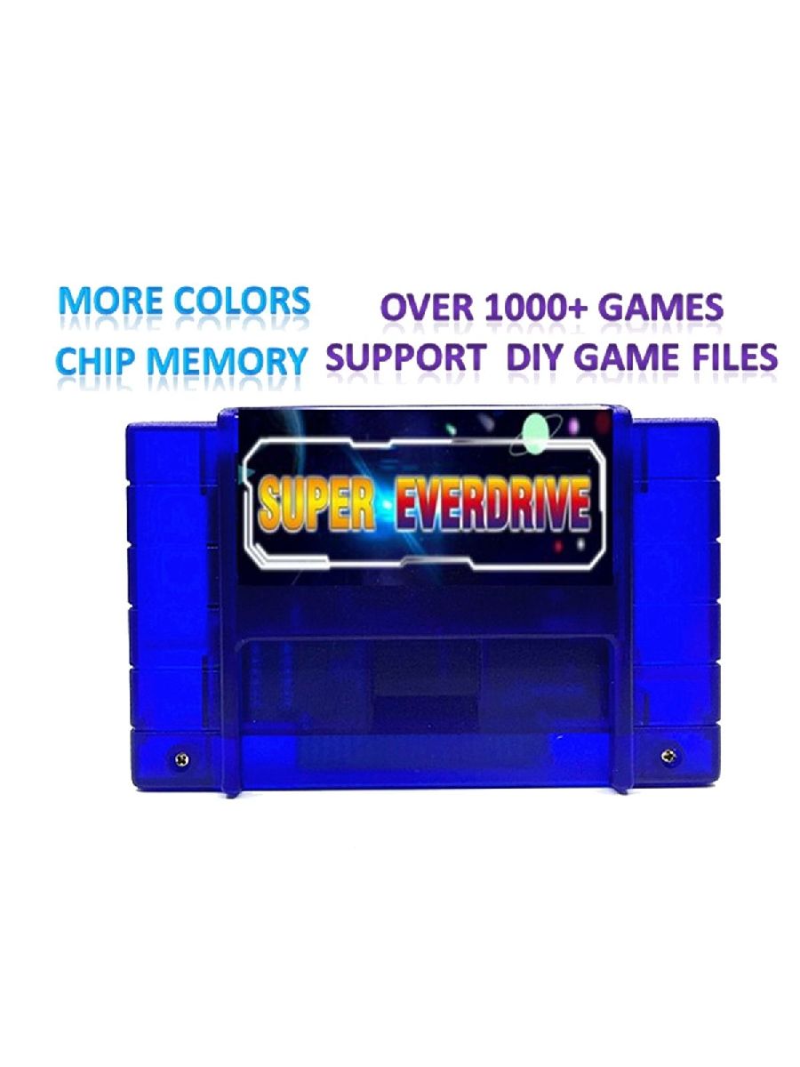 Игровой Картридж 3000-В-1 Для Игровой Карты SFC SNES SUPER EVERDRIVE,A ...