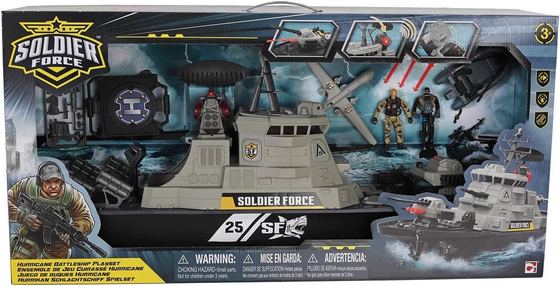 Soldier Force Игровой набор "Ураганный линкор" Soldier Force Playset ...