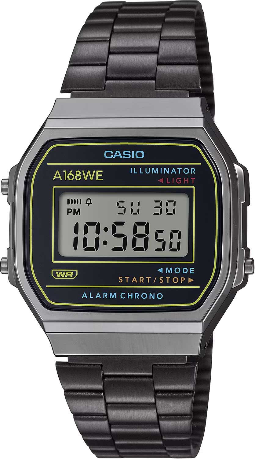 Наручные часы CASIO A168WEHB-1A купить на OZON по низкой цене (1997915176)
