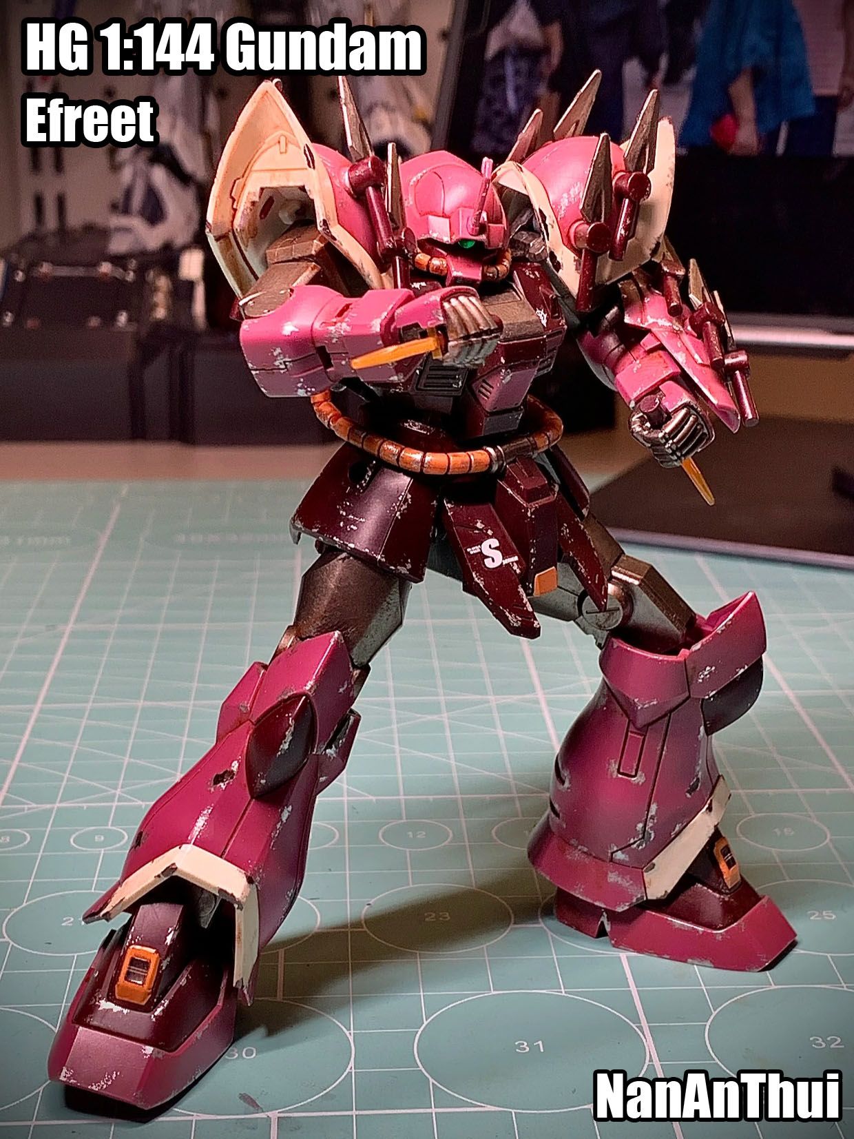 Сборная Игрушечная фигурка модель HG 1:144 Gundam Efreet ...
