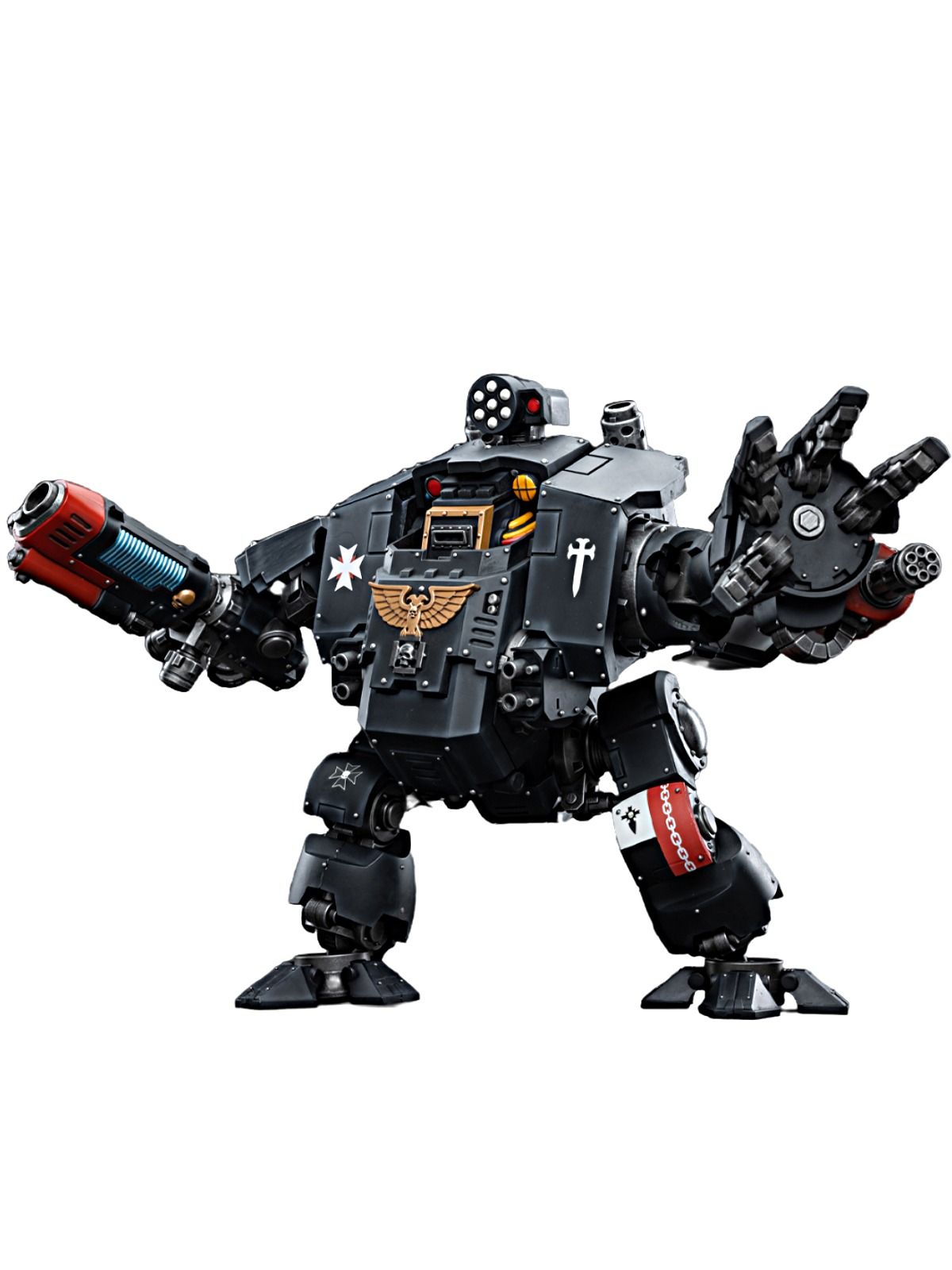 Подвижная фигурка JOYTOY Warhammer 40000 1/18 Black Templars Redemptor ...