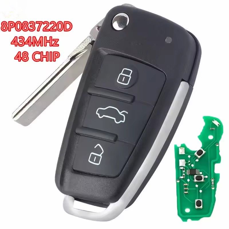 Ключ зажигания, арт. 8P0 837 220 D, 1 шт. купить на OZON по низкой цене ...