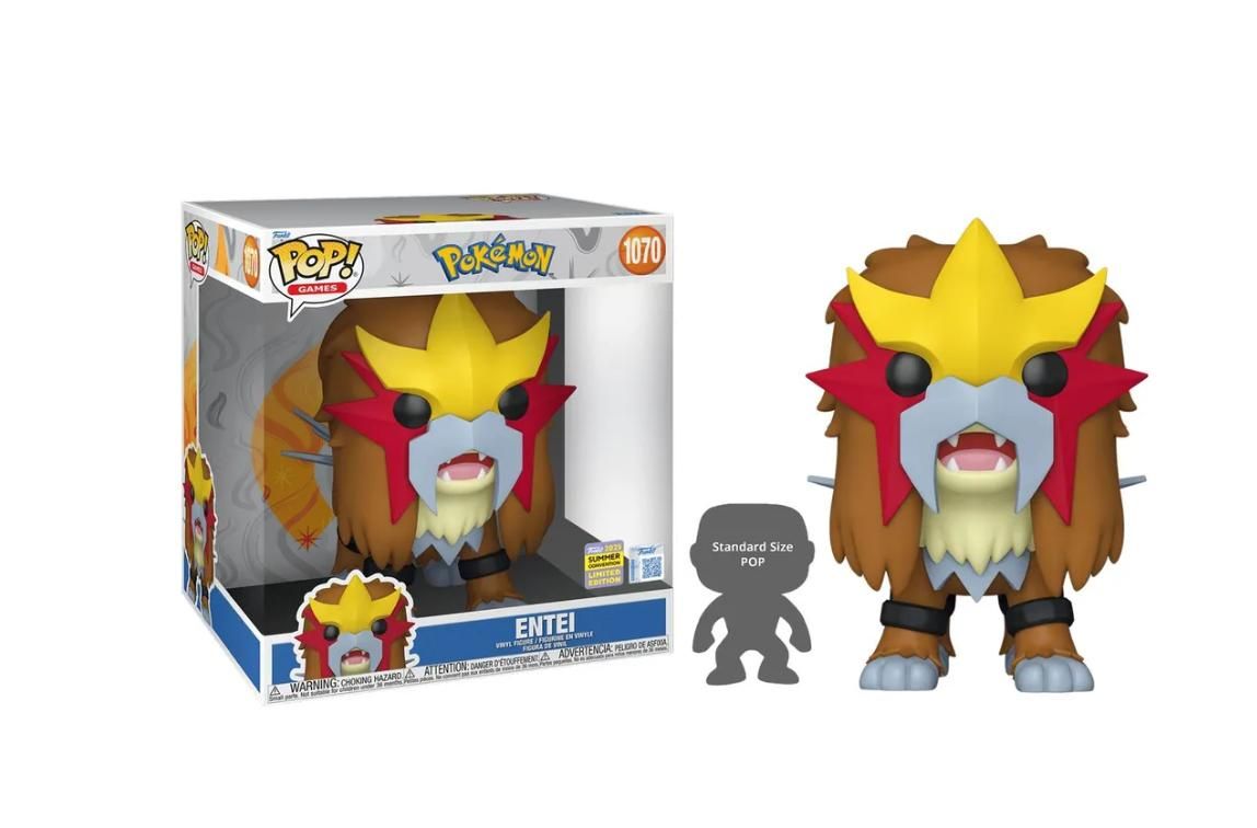 Фигурка Funko POP Entei Jumbo 10-inch (Эксклюзив SDCC 2025) из сериала ...