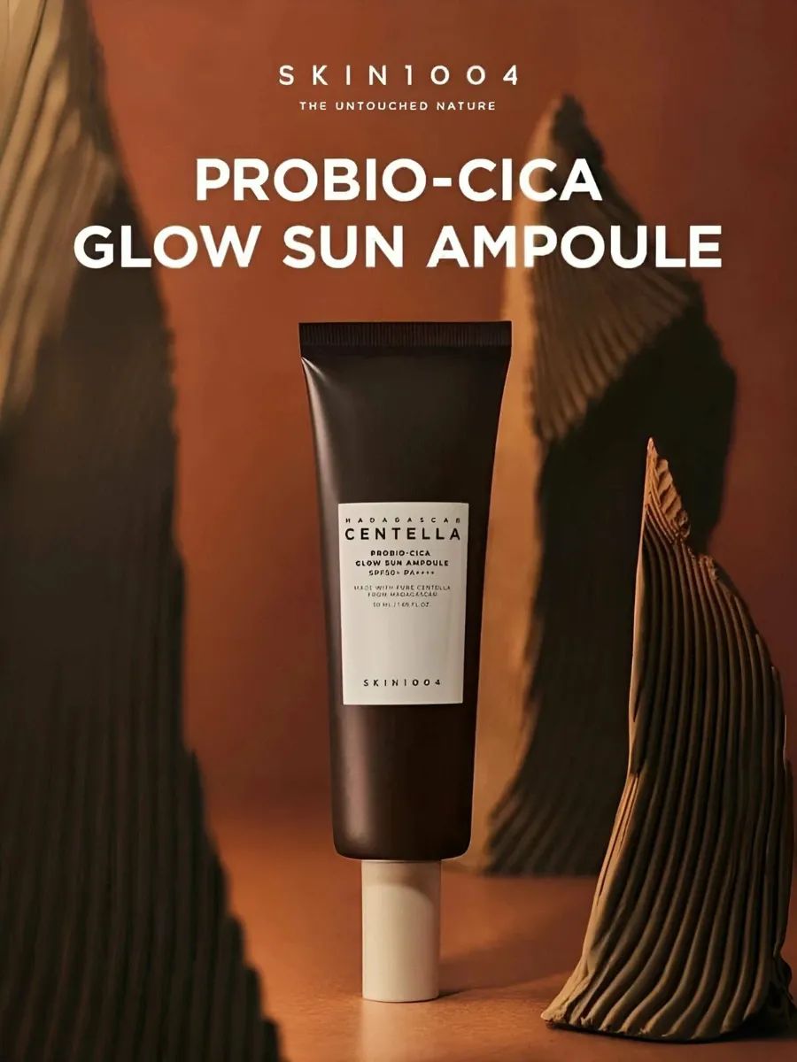 Солнцезащитный крем SKIN1004 Madagascar Centella Probio-Cica Glow Sun ...