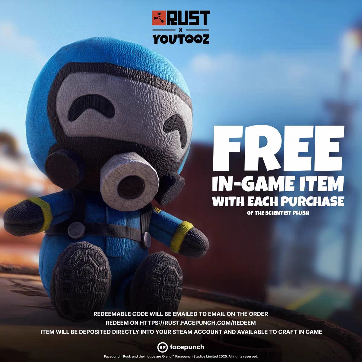 Youtooz Плюшевая игрушка "Rust",Scientist Plush,22.9cm купить на OZON ...
