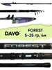Спиннинг Dayo FOREST секций 6, от 5 гр до 25 купить c доставкой на OZON ...