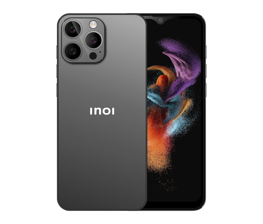 Смартфон INOI Note 13S 256 ГБ 8 ГБ Серый 6.95 IPS 4660042758985 купить ...