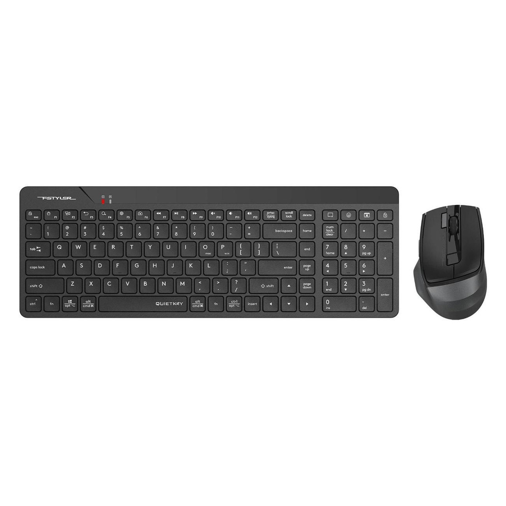 Комплект клавиатура мышь A4tech Fstyler Fg2400 Air Black купить по