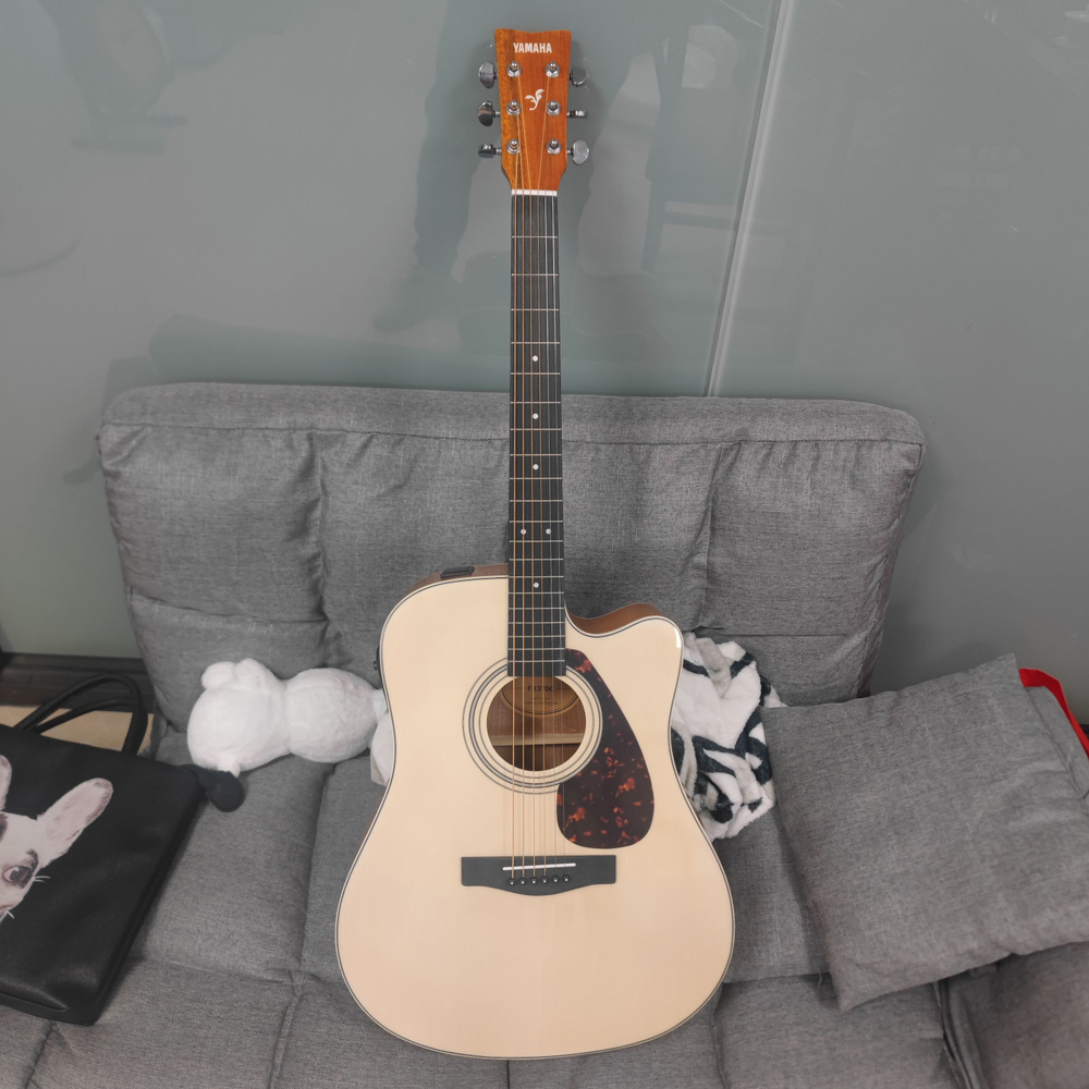 Yamaha Акустическая гитара FX370C / 41 полноразмерная / со ...