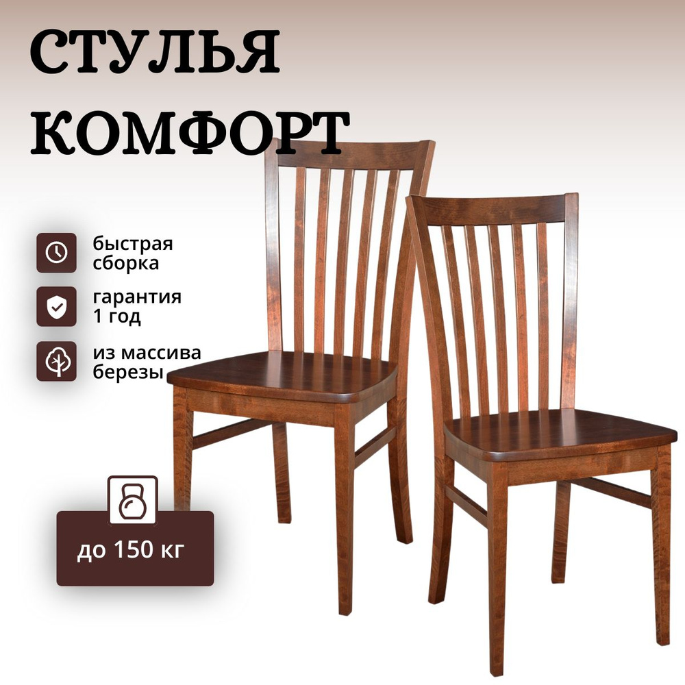 Стулья для кухни "Комфорт", 2 шт, Стул кухонный, Экомебель - купить с ...