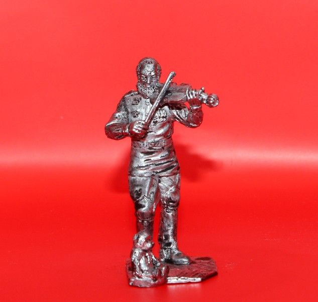 Коллекционная оловянная миниатюра, солдатик в масштабе 54мм( 1/32 ...