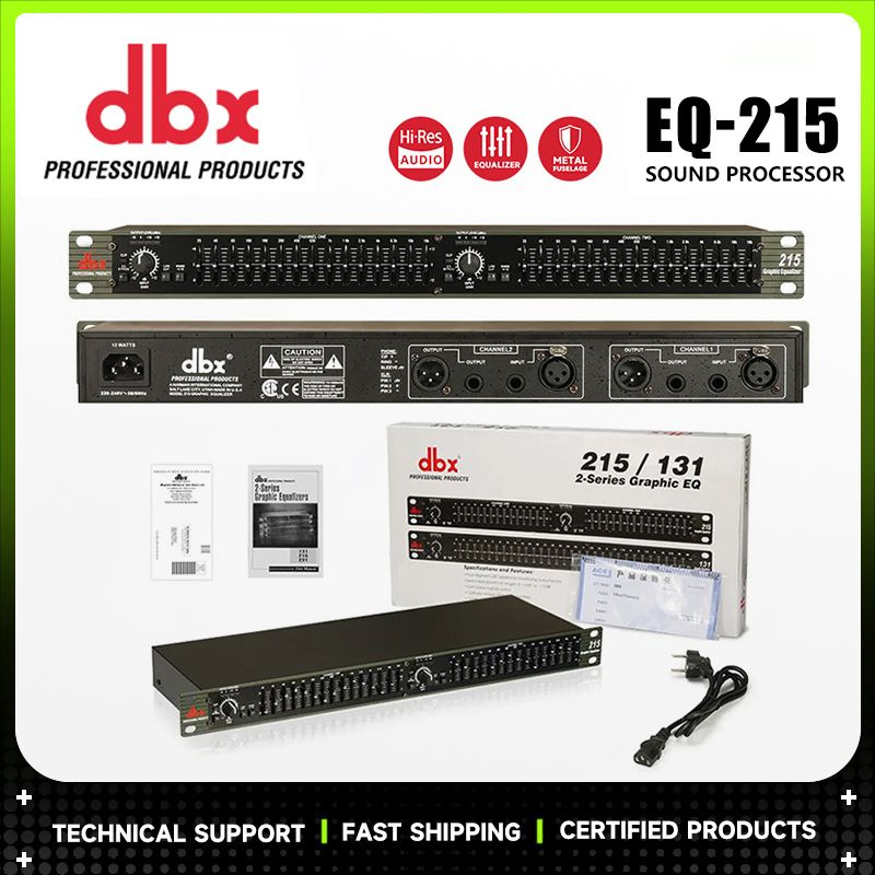 dbx Эквалайзер PH-DBX-118, черный - купить с доставкой по выгодным ...